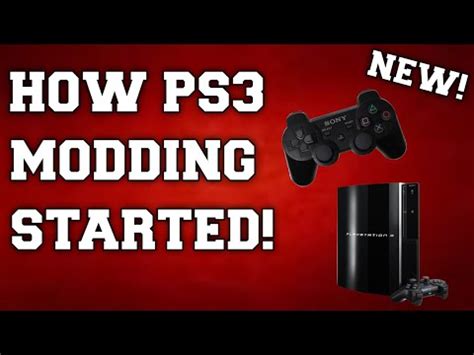 HOW PLAYSTATION 3 MODDING STARTED YouTube