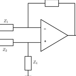 13 Circuit Of A Differential Amplifier Download Scientific Diagram