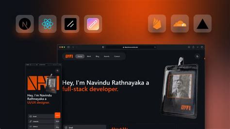 Navindu Rathnayaka On Linkedin Portfoliowebsite Webdevelopment Nextjs Uiuxdesign 22 Comments