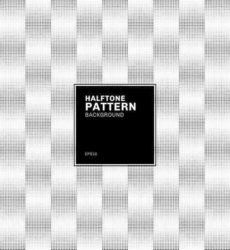 Premium Vector Abstract Geometric Square Pattern Halftone Style Background