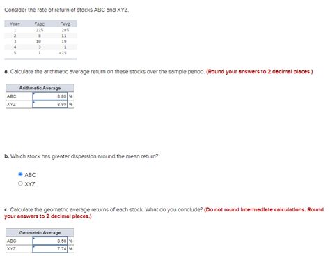 [solved] 10 1 consider the rate of return of stocks