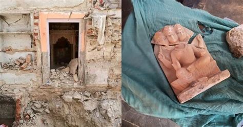 Demolition Of A 300 Year Old Temple In Alwar During Anti Encroachment