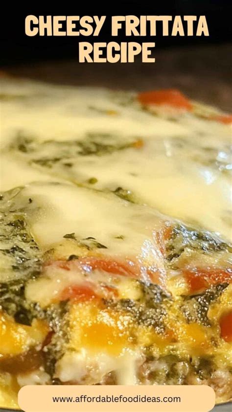 Spring Frittata Recipe Affordable Food Ideas