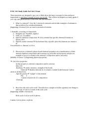 Study Guide Unit 2 Docx ESSC 101 Study Guide For Unit 2 Exam These Questions Are Designed To