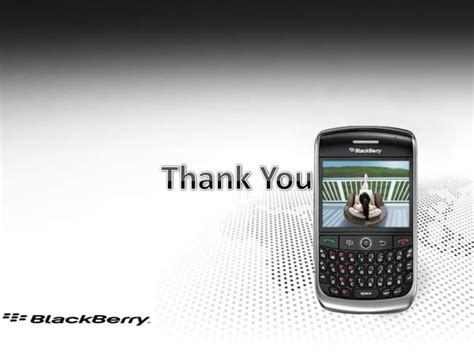 blackberry development environment ppt