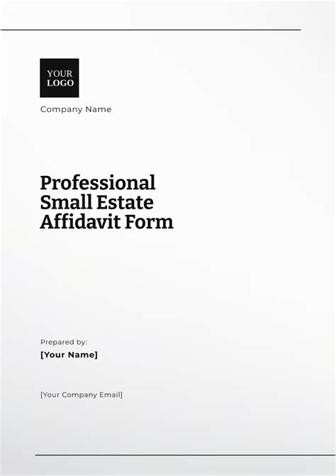 Free Affidavit Form Templates To Edit Online