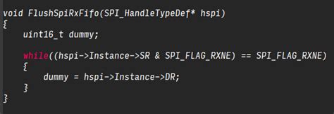 potential bug in stm32cube spi routine stmicroelectronics community