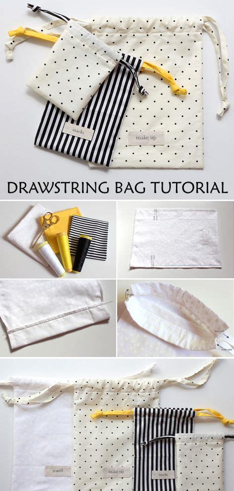 Cute Diy Drawstring Bag Tutorial Pattern Artofit