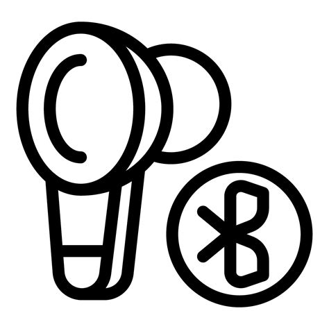 Wireless Bluetooth Earbuds Connecting To Smartphone Device Icon