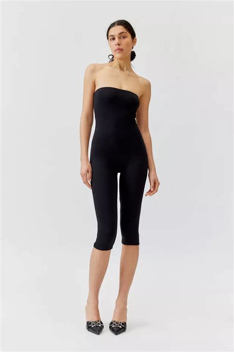Afrm Saba Strapless Capri Jumpsuit Urban Outfitters