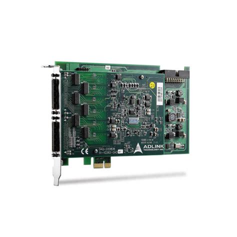 DAQe CH Bit MS S High Density Analog Input PCIe Card Acquisys