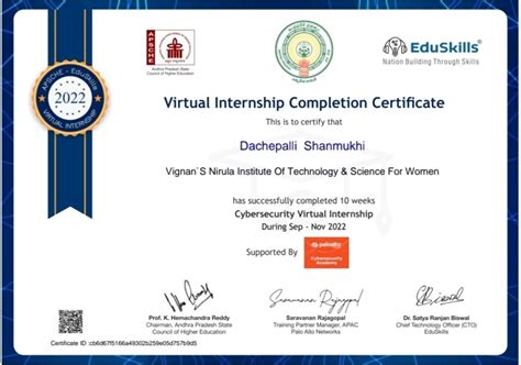 Shanmukhi Dachepalli On Linkedin Eduskills Foundation