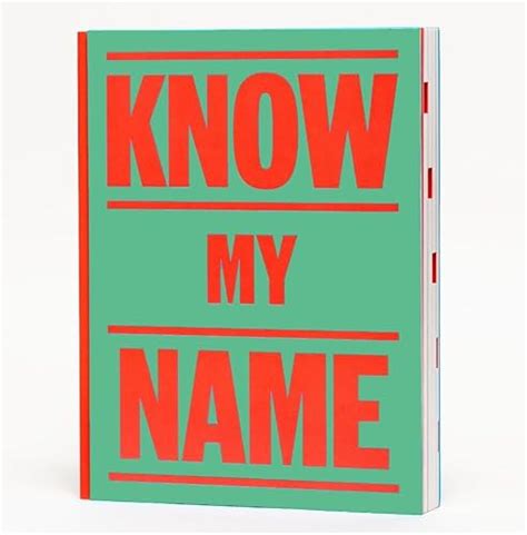 Know My Name By Bullock Natasha And Kelli Cole Et Al Eds 2020