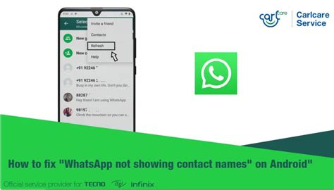 Nigeria Full Guide Fix WhatsApp Not Showing Contact Names On Android