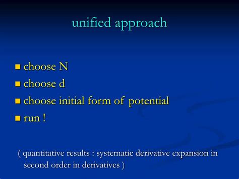 Ppt Unification From Functional Renormalization Powerpoint