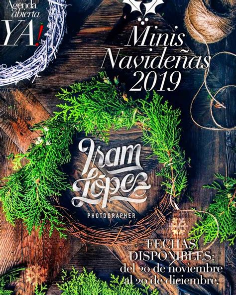 Abrimos la agenda para las MiniSesiones Navideñas Del de Noviembre al de Diciembre