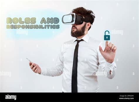 Conceptual Caption Roles And Responsibilities Business Overview