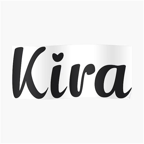 Kira Poster For Sale By 99Posters Redbubble