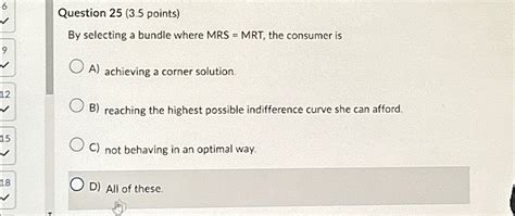 solved question 25 3 5 ﻿points by selecting a bundle where