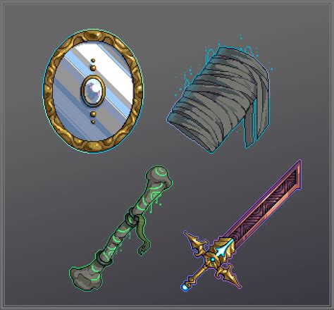 Item Sprites 5 Commission Work By Rappenem On Deviantart