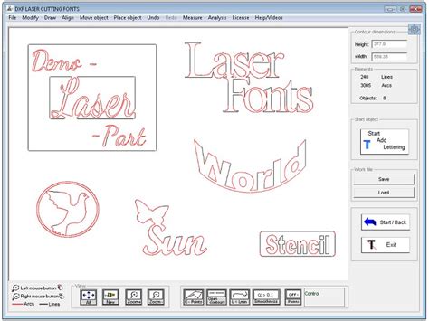 Dxf Laser Cutting Fonts Download And Review