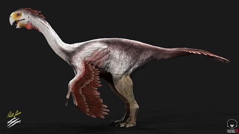 Artstation Gigantoraptor Robert Fabiani Jr Mythology Monsters