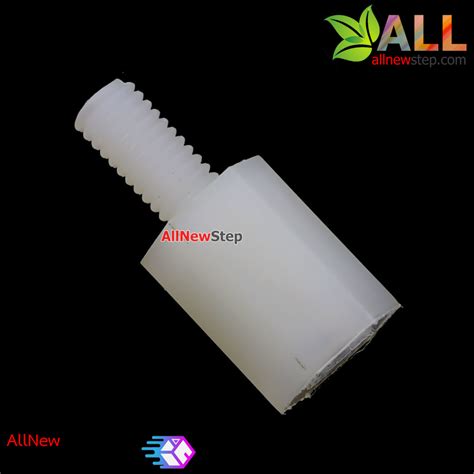 น็อตไนลอน Nut Nylon M3 ขนาด 86mm สีขาว จำนวน 1 ชิ้น Arduinoall ขาย