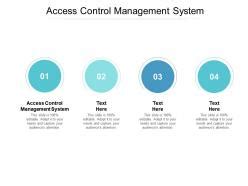 Access Control Management System Ppt Powerpoint Presentation Model Diagrams Cpb Presentation