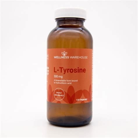 Wellness L Tyrosine 500mg 120s Wellness Warehouse