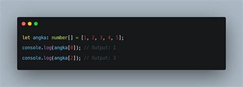 Belajar Typescript 19 Basic Types Lanjutan Array — Minarsih Tech