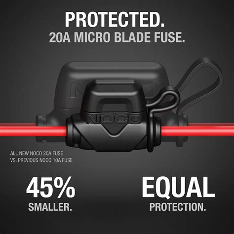 Noco Gc A Awg V Adapter Heavy Duty Cigarette Lighter Plug And Female Socket With