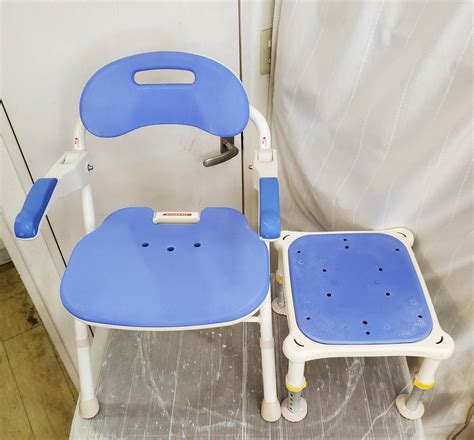 Yahooオークション 【2点セット】 安寿 折りたたみシャワーベンチ F