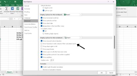 Sửa lỗi Excel không nhảy công thức khi kéo