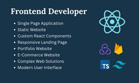 Develop Front End Using React Js Redux Typescript Tailwind Css By