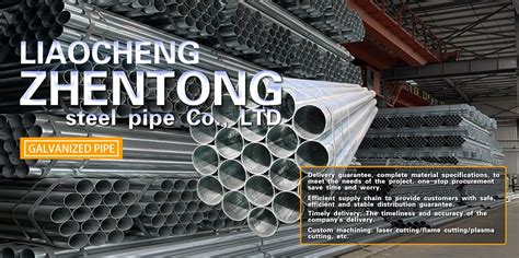 Astm A106 Hot Dip Seamless Welded Round Q195 Q215 Sch10 Zinc Coating