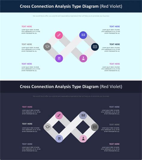 Circle Table Matix Diagram Matrix