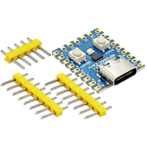 Microcontrolador Para Raspberry Pi Rp2040 Zero Dual Core Usb C