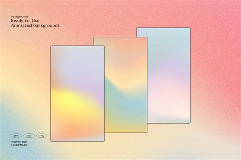 Irid Animated Gradients Nomad Visuals Co