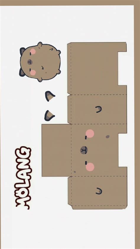 Moldes De Paper Squishy 3d