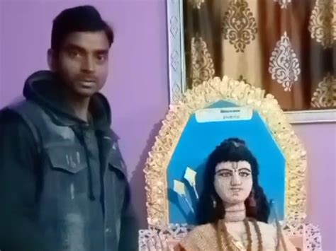 Lord Ram Statue 50 Thousand Tulsi Beads Bihar News Bhaskar News