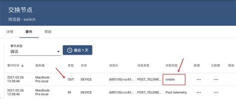 规则引擎 thingsboard规则引擎简单案例 《thingsboard 参考手册 帮助文档 and 教程》 极客文档