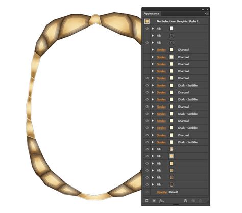 How To Create A Tortoise Shell Using The Appearance Panel In Adobe