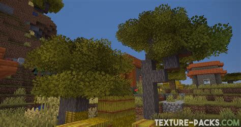 Bushy Leaves Texture Pack 121 1216 → 120 Resource Pack