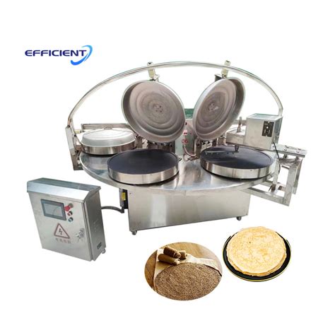 Ethiopian Traditional Injera Maker Automatic Teff Flat Bread Machine