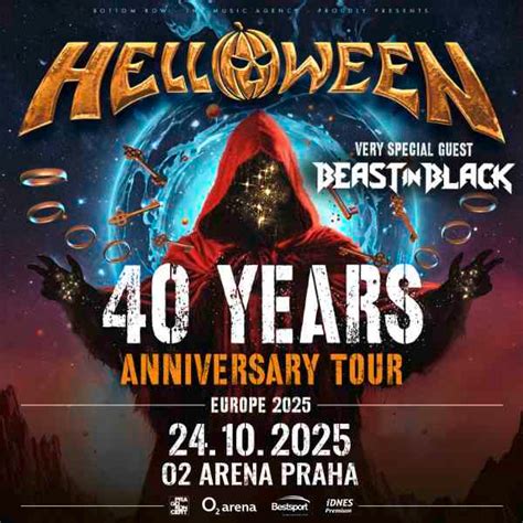 Helloween 24 10 25 O2 Arena Sektor Sezení 119 Plzeň Bazoš Cz