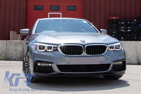 Front Bumper Spoiler Lip Suitable For Bmw 5 Series G30 Limousine G31