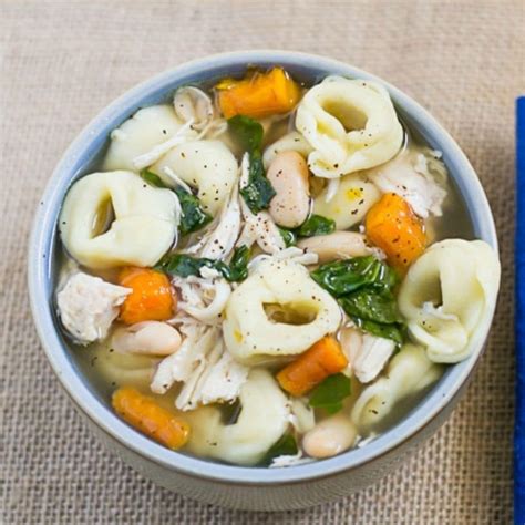 Crock Pot Chicken Tortellini Soup Flour On My Face