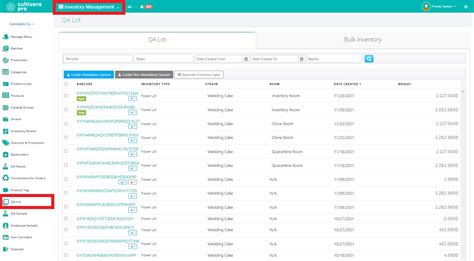 pro qa lots how to create qa lots cultivera support library