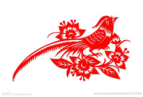 花鸟剪纸设计图 传统文化 文化艺术 设计图库 昵图网nipic