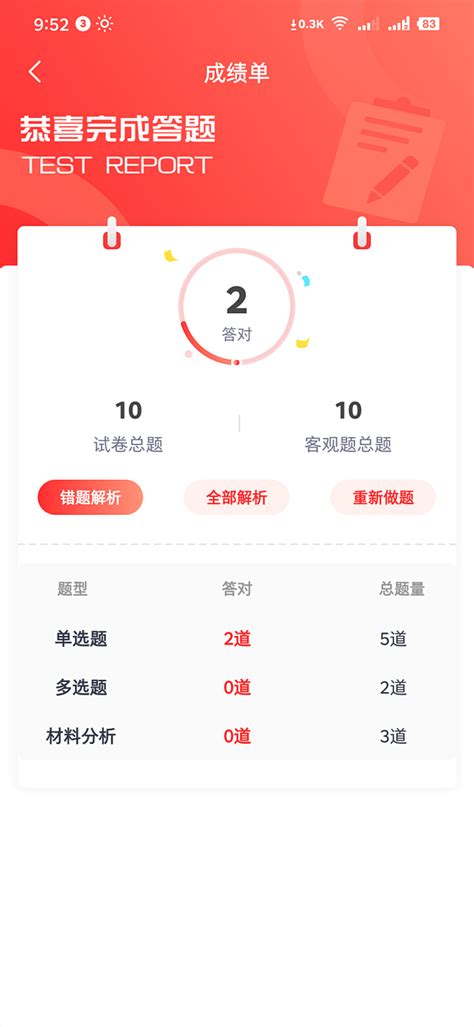 成绩单